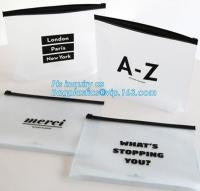 China Summer Kit Frosted k Bag Slider Zipper Bag, underware packing PE material slider zipper bag, slider zipper pvc bag for sale