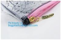 China pvc pouch clear vinyl pvc k bag, PVC zipper slider travel cosmetic bag, commodity package bag, matte frosted PVC s for sale