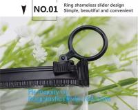 China Slider zipper Plastic bag for file bag, clothing packaging bag with zipper/clothes packaging bags/PVC slider bag for sale