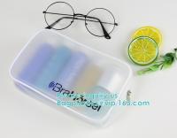 China Environmental Material Customized EVA PVC CPE frosted slider bag zipper bag, Slider Zipper Pouch Stationery Bag for sale