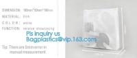 China skin care bags, CLEAR PVC HEATSEALED BAG, pvc k bag for file and document, Pvc Garment Plastic Bag Foil Mylar Zip for sale