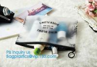 China underwear packing slider zipper bags with hanger, Cosmetic k clear bubble bags, Manufacturer Clear Vinyl Slider Ba for sale