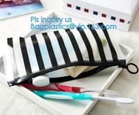 China slider LDPE A5 plastic document bag, Zipper slider clear custom undergarment packaging bag, Frosted PVC Swimwear Packing for sale