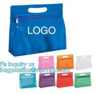 China pvc slider zipper baby clothes packaging bag, slider zipper golf sport t-shirt/towel bag, A4 office file holder slider b for sale