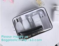 China transparent cylinder zip PVC tube bag with hang hook for storage underwear portable PVC, Tube Cylindrical PVC packing Ba for sale