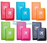 China Custom Passport Holder PVC Passport Cover, passport cover PVC leather card holder plastic ticket holder, pack, passport for sale
