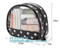 China PVC Travel Cosmetic Make Up Toiletry Zipper Bag, Waterproof Men Women Travel PVC Cosmetic Pouch Make Up Kit Organizer Ma for sale
