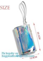 China Matte surface packaging pvc poly bag, Purse PVC Handbag Chain Crossbody Bag, Satchel Women Handbag Designer Purse Bolsa for sale