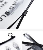 China custom made cute clear pvc EVA TPU super clear bikini swimsuit zip lock bags, slider seal bags, sliding bag, slide tip b for sale
