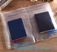 China Office stationery waterproof document slider pvc packing bag,Custom waterproof file bag office supplies bag pvc plastic for sale