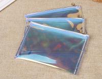 China Holographic Color Bag Neon Bag Clear Pvc Cosmetic Make Up Bag In Rainbow,Promotional Ladies Girls Gift Bright Neon Candy for sale