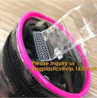 China Hot selling luxury round tube lipstick pvc bag packaging high quality colorful paper cosmetic box with low price bagease for sale