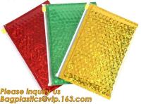 China Hot Metallic Colorful Bagease Packaging Zipper Bubble Bag For Cosmetic Packaging,k Bubble Bags are Made of PET/CP for sale
