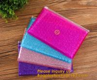 China Bubble k bag/bubble slider bag/bubble zipper bag customize color size printing,Bubble Padded Bag EPE/PO Film Bag E for sale