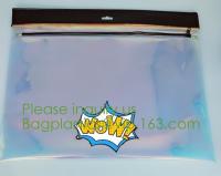 China Packaging Bag Customized PVC Zipper Bag,frosted slider transparent k water proof clear pvc custom bag bags zipper for sale