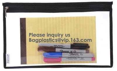 China Custom Clear Zipper Pvc k Pencil Bag,Zipper Pvc Waterproof Tote Beach Bag,PVC Mesh Bag PVC Zipper Bag for sale