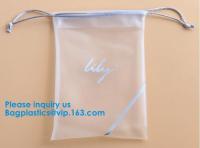China Custom Cosmetic Drawstring EVA Pouch Reusable Bag Cosmetic Pouch Recycled Makeup White EVE Flute Pouches for sale