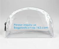 China Slider Zipper Pvc Pouch Clear Vinyl Pvc EVA Swimwear Packaging Bikini Swimwear Bag Zipper Storage Bag for sale