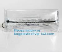 China Slider Zipper Pvc Pouch Clear Vinyl Pvc EVA Swimwear Packaging Bikini Swimwear Bag Zipper Storage Bag for sale