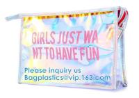 China Boidegradable Makeup Cosmetic Bag Packaging Custom Printed Oxo Bottom Seal Eco Friendly Frosted EVA Swimwear Bikini Bag for sale