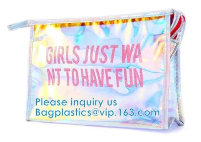China Boidegradable Makeup Cosmetic Bag Packaging Custom Printed Oxo Bottom Seal Eco Friendly Frosted EVA Swimwear Bikini Bag for sale