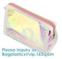 China Boidegradable Makeup Cosmetic Bag Packaging Custom Printed Oxo Bottom Seal Eco Friendly Frosted EVA Swimwear Bikini Bag for sale