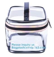 China PVC Mini Plastic Cosmetic Bags , Cosmetic Tote Bags Printed Promotional Makeup Bag, Cosmetic bags, swimwearr bag for sale