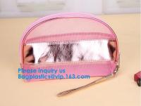 China Promotion Mesh Cosmetic Bag 6 Color Makeup Bag New Women's cosmetics Travel cosmetic bag for sale