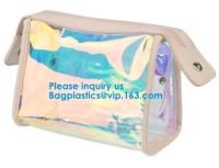 China Hologram Makeup Bag Laser Cosmetic Bag,Custom packaging,Fashion tote bag,Toiletry Bag Hologram Laser Lady Travel Cosmeti for sale