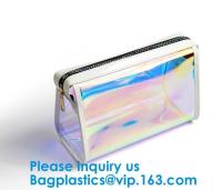 China Women PVC Clear Backpack Laser Hologram Shoulder Bags Hologram Zip Lock Bag Pvc Bag Printed Pattern k Bags Hot Sal for sale