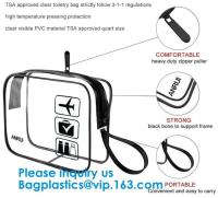 China Travel Luggage Pouch Custom Clear Transparent PVC Travel Toiletry Bag Make Up Cosmetic Bag /Wash Bag/Zipper bag for sale