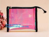 China Travel Transparent Exquisite Zippered Handbag PVC Waterproof Toiletry Case Clear PVC Bag Travel Toiletry Bag for sale