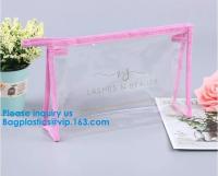 China Bright color Cosmetic Clear Beautiful Fashion Clear Cosmetic Bag,Coin Pouch Card Purse Zipper Small Wallet Women for sale