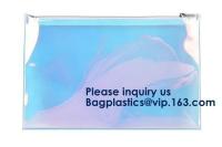 China Eva Clear Vinyl Makeup Cosmetic Bag , Cosmetic Travel Bag Promotional Printing,Embroidery,Metal Plate Thermal Transfer for sale