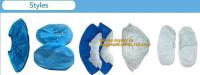 China custom waterproof SMS pp non woven medical surgical use Polypropylene Disposable Shoe Cover non skid anti skid bagease for sale