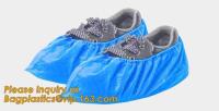 China Disposable colorful antistatic PE CPE PP SMS Microporous shoe cover good quality low price waterproof shoe bagease pack for sale
