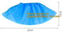 China Disposable colorful antistatic PE CPE PP SMS Microporous shoe cover good quality low price waterproof shoe bagease pack for sale