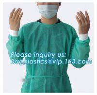 China Non-woven SBPP Isolation Gown,Cheap SF SBPP Coverall/Overall for Medical use,Wholesale Disposable Dental Lab Coat bageas for sale