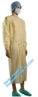 China Non-woven Medical White Coveralls,Disposable Medical Waterproof Isolation Gown,  00:41  Medical Disposable Chemical Prot for sale