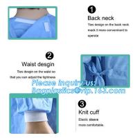 China Sterile Disposable Surgical Gown,Long sleeves disposable hospital isolation gowns,Manufacturer Supplier surgical gown ma for sale
