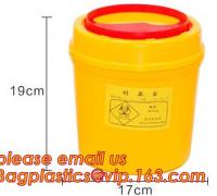 China Trash Can industrial trash bin, Control Liter HDPE Outdoor Plastic Trash Can plastic street waste bin with pedal, BAGPLA for sale