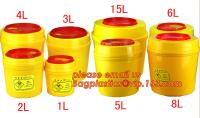 China Disposable Hospital Biohazard Sharp Collector Waste Bin, medical waste Biohazard Bags medical waste disposal bins, hospi for sale
