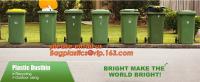 China Mobile heavy duty hdpe outdoor garbage trash bin 120 liter plastic garbage bins with wheels, car trash can,car trash bin for sale