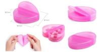 China one day 4case detachable pill container pill case medicine box, one day 2case vsafety lock plastic pill container pill c for sale
