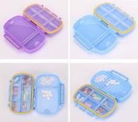 China weekly 28 grids plastic medicine case for a drawer, Plastic triangle constitute pill bottle boxes medicine box travel pi for sale