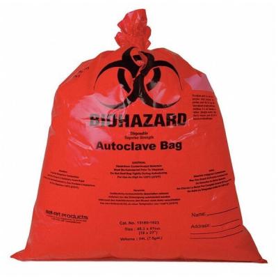 China Autoclave Bags, Pouches, Biohazard Waste Bags, Biohazard Garbage, Waste Dispos, Medical Clinics, Doctors Offices Nursing for sale