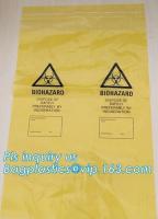 China Medical Biohazard Bag/self sealed biohazard waste bag, Medical Disposable Plastic Bags/Self Sealing Sterilization Bag/ Z for sale