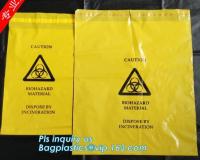 China Medical Biohazard Bag/self sealed biohazard waste bag, Medical Disposable Plastic Bags/Self Sealing Sterilization Bag/ Z for sale