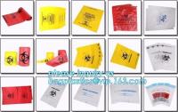 China Cheap clavable 135C Biohazard Garbage Bags Medical Wast Bags for Sterilization Used in Hospital, PLA biodegradable clini for sale