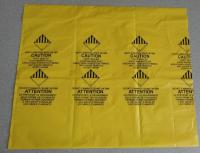 China Asbestos Trash bag Puncture Resistant All Purpose Bags Liners ,Wire Frame Top Biohazard Bag, Zip Locking Tear Pouch Bags for sale